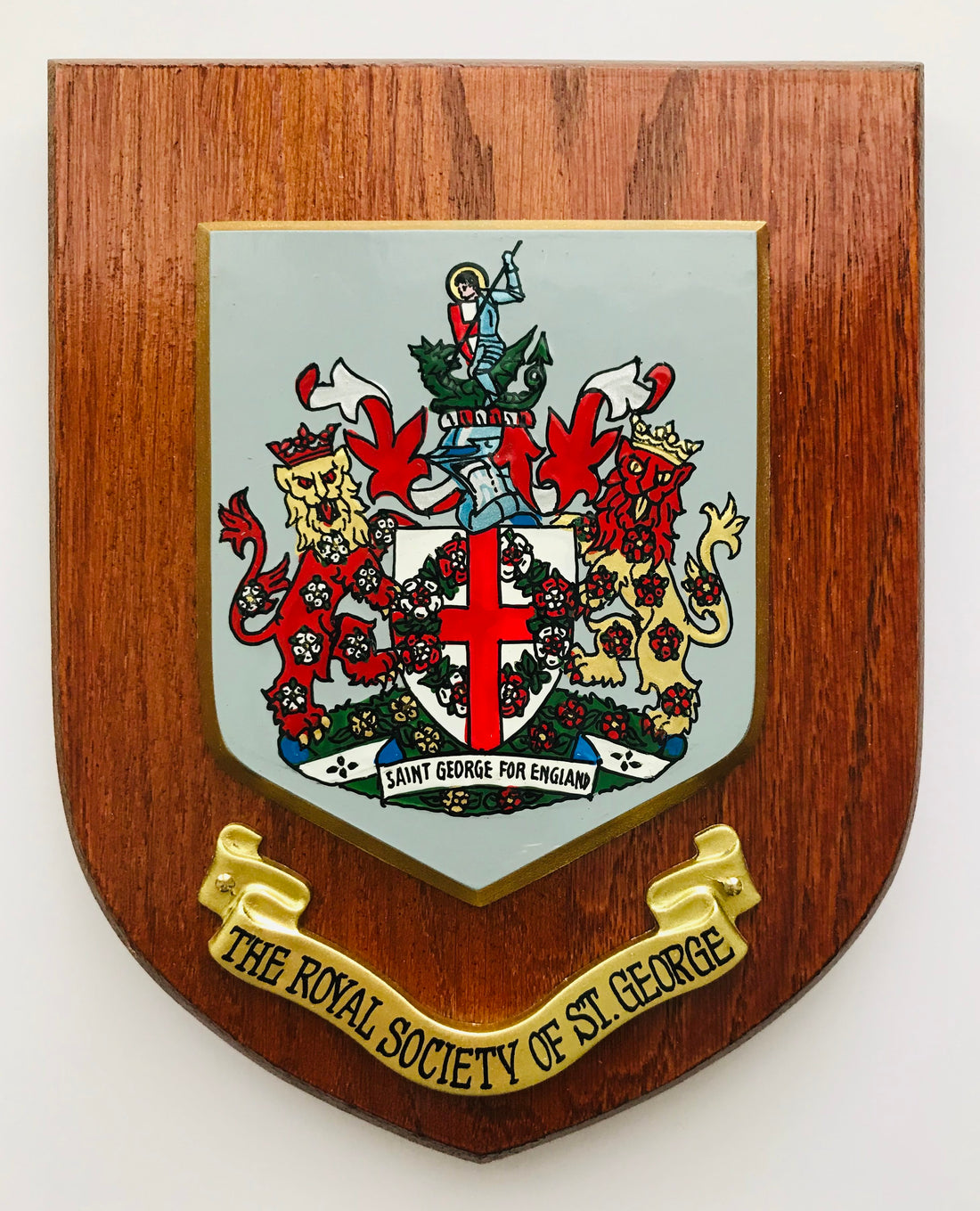 Heraldic Plaque – The Royal Society of Saint George